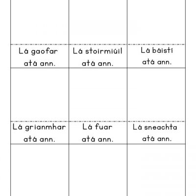 An Aimsir Display Pack and Worksheets