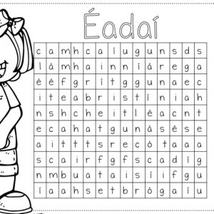 Éadaí Display Pack and Worksheets