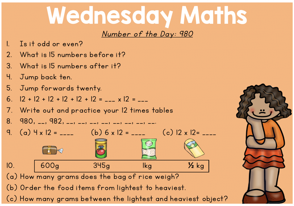 Distance Learning Pack: Week 5 – 8 Activities for 3rd/4th