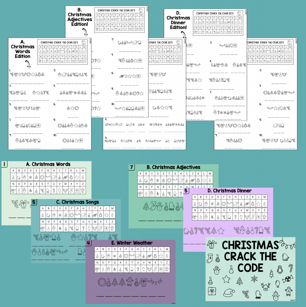 Christmas Crack the Code
