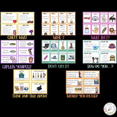 8 Oral Language Games for the Primary Classroom