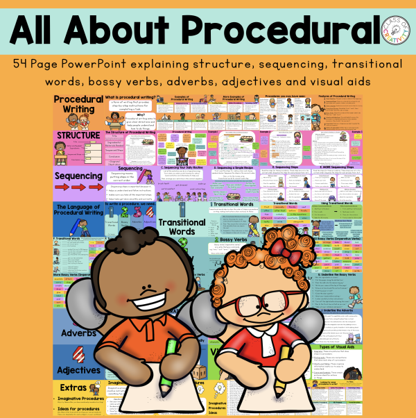 Procedural Writing Pack – Class of Creativity