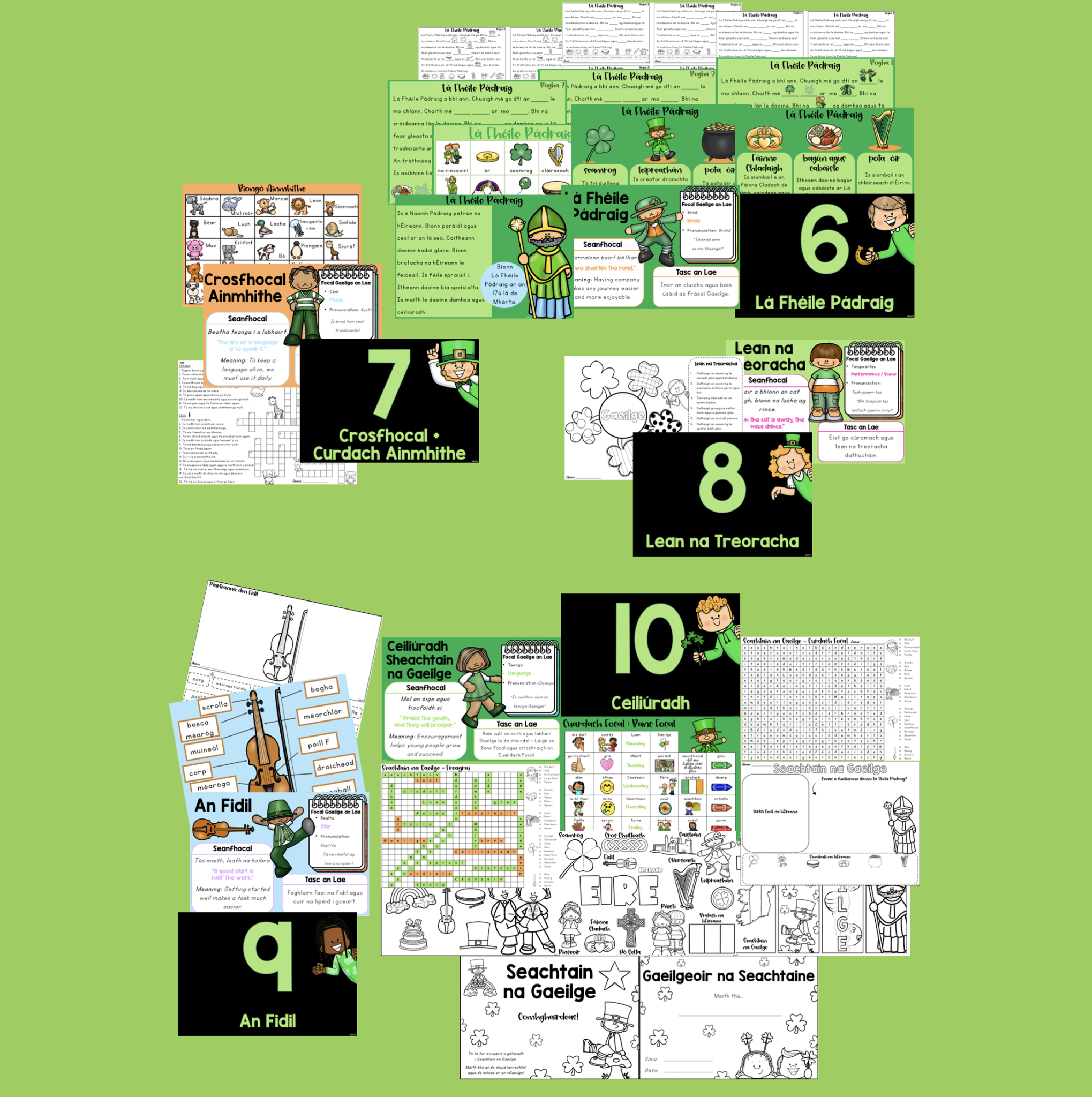 Double Bundle Seachtain na Gaeilge + Ireland Pack
